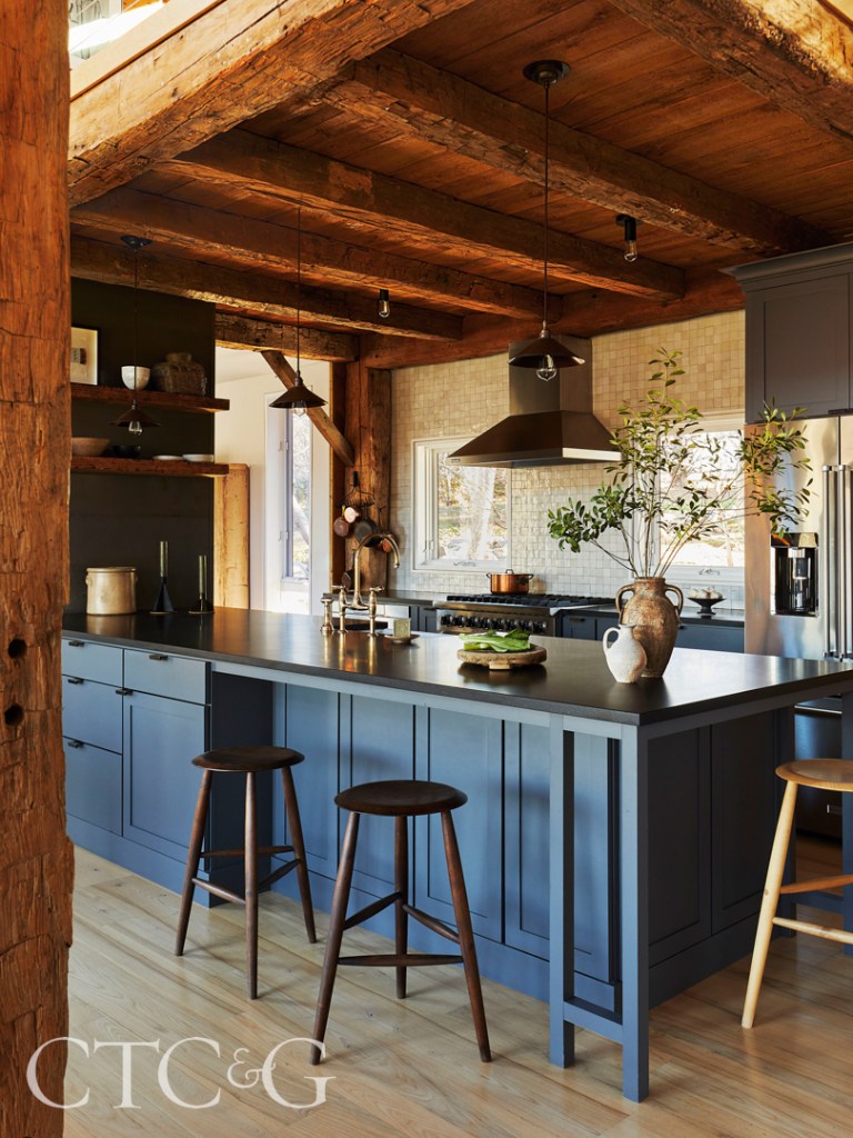 Tour a Barn Home With a Brand-New Kitchen - Cottages & Gardens