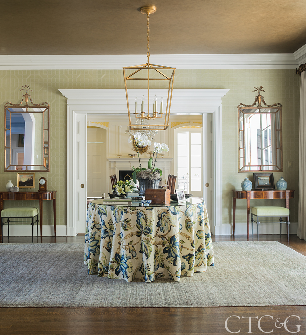 Designer Krista Fox Gives the Reception Area at the Connecticut ...