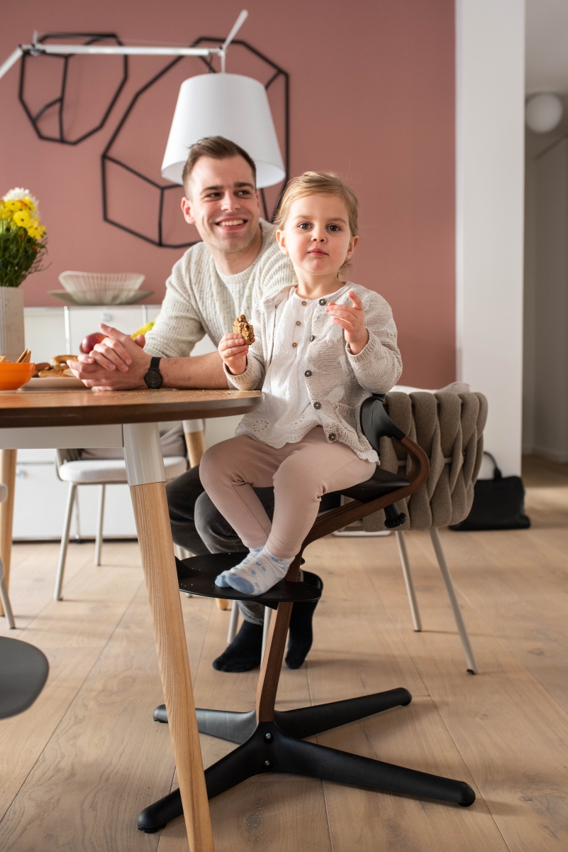 New High Chair Created by a World Famous Designer Extends Into the ...